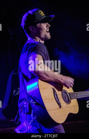 Edmonton, Canada. 09th Nov, 2023. Canadian country music artist Griffen ...