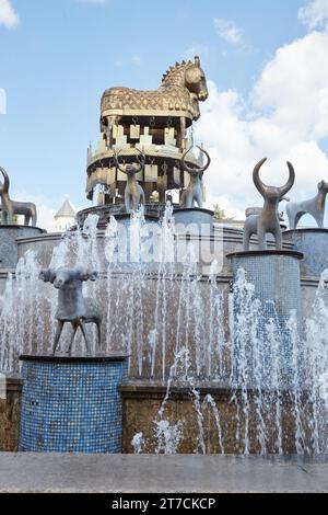 The Kolchis Fountain in Kutaisi, an homage to the ancient Kingdom of ...