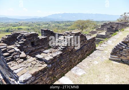 The spectacular Mayan pyramid city of Tonina in Ocosingo, Chiapas Stock ...