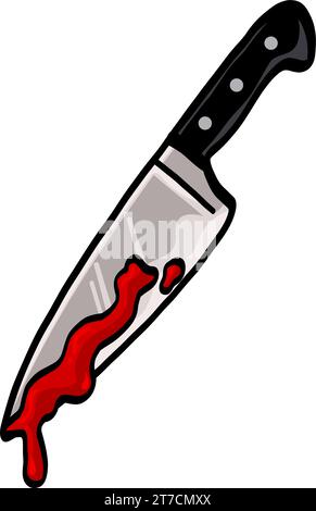 evidence blood stain cartoon vector illustration Stock Vector Image ...