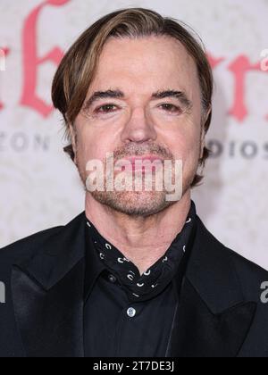 Paul Rhys arrives at the premiere of "Saltburn" on Tuesday, Nov. 14 ...