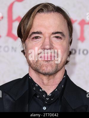 Paul Rhys arrives at the premiere of "Saltburn" on Tuesday, Nov. 14 ...