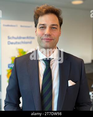 Neuss, Germany. 15th Nov, 2023. Patrik-Ludwig Hantzsch, Head of ...