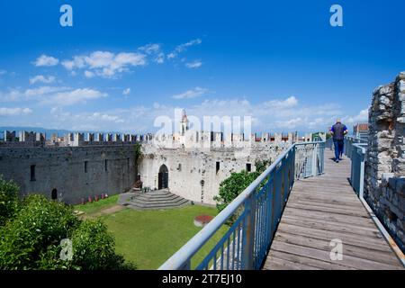 Castle of Emperor Frederick Ii. Meadow. Tuscany. Italy Stock Photo - Alamy