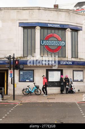 Charles Holden's Balham Underground Station, Balham High Road, Balham ...