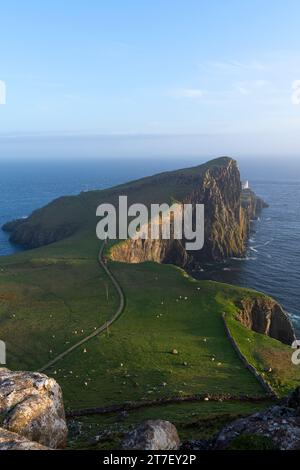 Butt of Lewis lighthouse on the Isle of Lewis, Scotland, UK Stock Photo ...