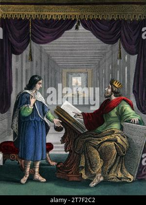 The Wisdom of Solomon Stock Photo - Alamy