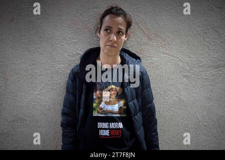 Kinneret Stern, whose cousin Moran Stella Yanai is held hostage by ...