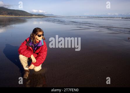 Beach, Bayocean Peninsula, Oregon Stock Photo - Alamy