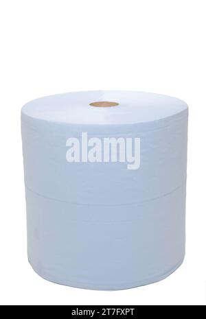 industrial sized roll of blue tissue paper for cleaning spillages in ...