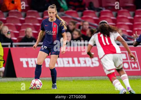 AMSTERDAM - Jade le Guilly of Paris Saint-Germain during the UEFA Women ...