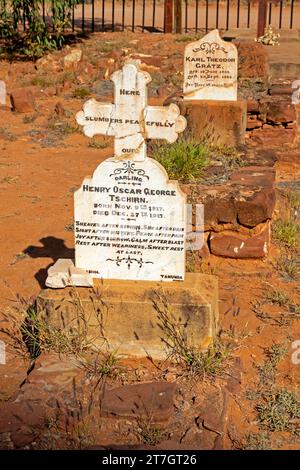 Cemetery at Hermannsburg Stock Photo - Alamy