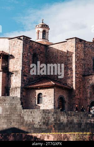 Koricancha Sun Temple Inca Stock Photo - Alamy