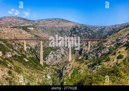 Mala Rijeka Viaduct, Europe's highest railway bridge, ride on Tito's ...