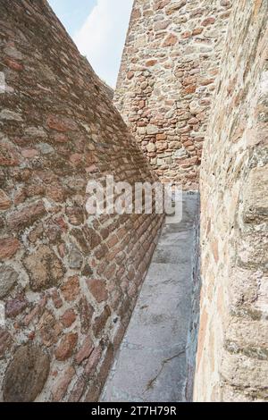 The pyramid of Tenayuca, the best-preserved Aztec temple Stock Photo ...