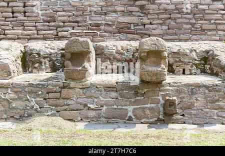 The pyramid of Tenayuca, the best-preserved Aztec temple Stock Photo ...