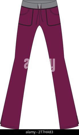 Medical Scrub Suit Design Template Stock Vector Image & Art - Alamy