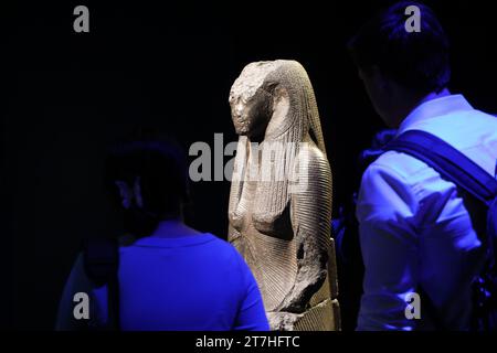 Statue of Ancient Egyptian Queen Tuya, aka Tuy or Mut-Tuya (d.c 1257BC ...