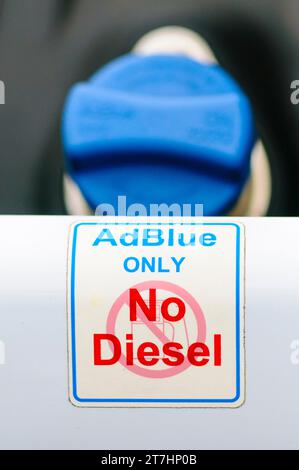 ad blue diesel tank selective catalytic reduction pollution lower NOx ...