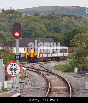 Led colour light railway signalling head Stock Photo - Alamy