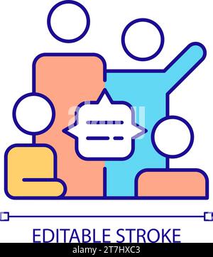 Social Learning Theory infographic with icon vector has 4 step such as ...