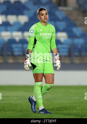 Misa Rodriguez goalkeeper of Madrid during the UEFA Women's Champions ...