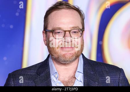 Walt Dohrn arrives at the premiere of "Trolls Band Together" on ...