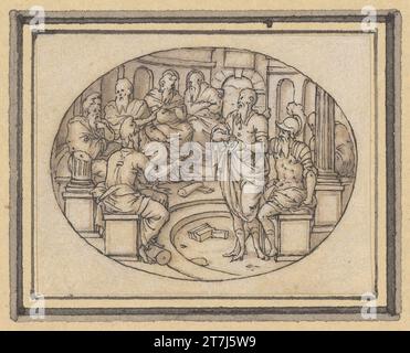 Marcus Atilius Regulus persuades the Roman Senate to send him back into ...