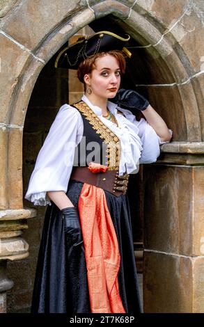 Ashley Wilkinson is out modelling in a complete pirate costume on the ...