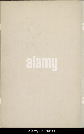 Josef Danhauser Figure study. Pencil 1844 , 1844 Stock Photo - Alamy
