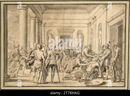 Scene from Roman antiquity (Scipio Africanus and the pirates ...