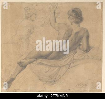 Rudolf Weyr Two figure studies Stock Photo - Alamy