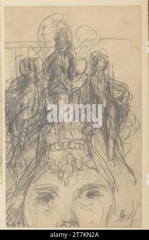 Rudolf Weyr Monument study with head Stock Photo - Alamy