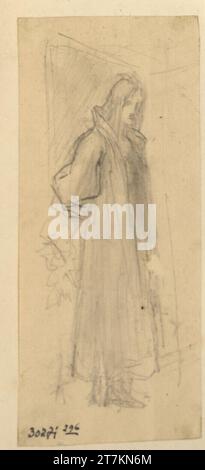 Rudolf Weyr Standing figure in architectural framework Stock Photo - Alamy