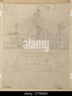 Rudolf Weyr Skizzenblatt. Pencil Stock Photo - Alamy