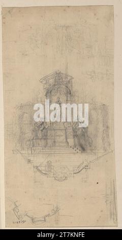 Rudolf Weyr Architecture drawing. Pencil Stock Photo - Alamy
