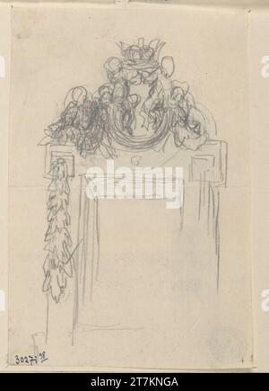 Rudolf Weyr Architecture drawing. Pencil Stock Photo - Alamy