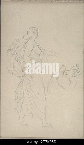 Emerich Alexius Swoboda Figure study. Pencil Stock Photo - Alamy