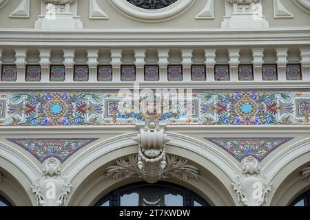 Architectural detail of Monte Carlo Opera House Stock Photo - Alamy