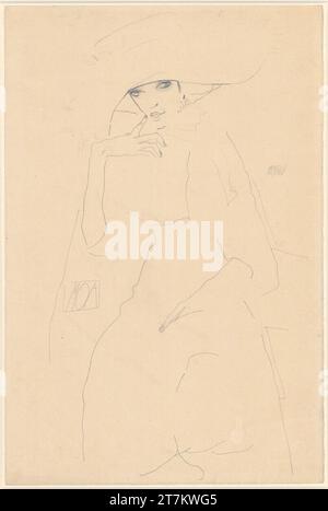 The Dancer Moa 1911 by Egon Schiele Stock Photo - Alamy
