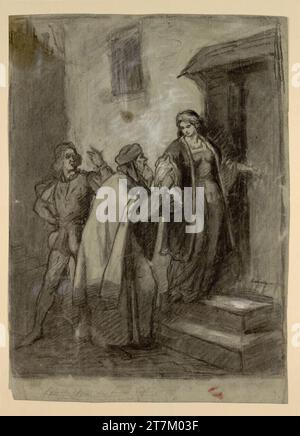Shylock's Farewell to Jessica, Cecil van Haanen, Vienna 1844 - 1914 ...