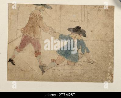 Travel sketchbook: Mr. Leonhard W. falls into a crevice, Valentin ...