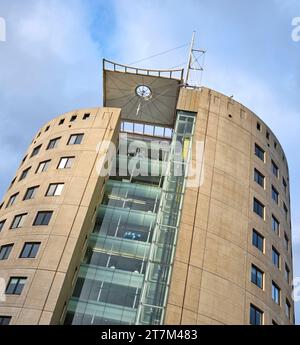 Recently remodelled and pedestrianised, City Square, showing the Making ...