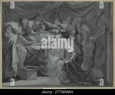 The Sacraments: Anointing of the Sick, Josef Abel (Aschach, Upper ...