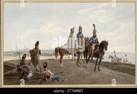 Austrian grenadiers and hussars, Wilhelm Alexander Wolfgang von Kobell ...