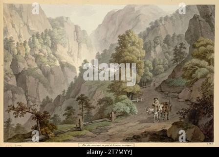 Area at the foot of the Loibl mountain, Ferdinand Runk, Freiburg im ...