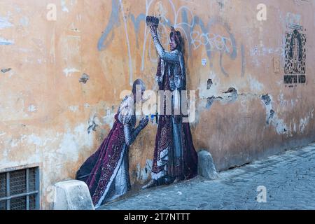 General view of Mick Jagger crowns Damiano of Måneskin. “The crowning ...