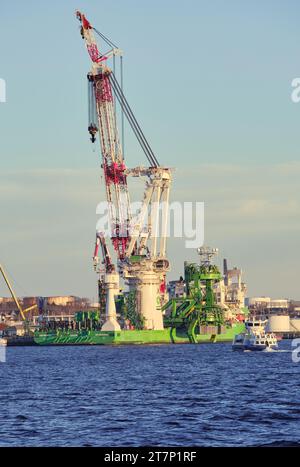 the Orion Offshore Heavy Lift DP3 Installation Vessel in Halifax Stock ...
