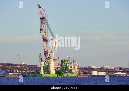 the Orion Offshore Heavy Lift DP3 Installation Vessel in Halifax Stock ...