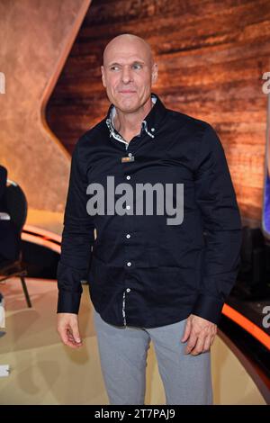 Thorsten Legat beim RTL SPENDENMARATHON in dem EMG Studios in Hürth bei ...